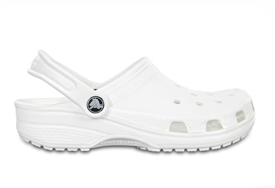 Crocs White - Kids – Boardwalk Boutique Au